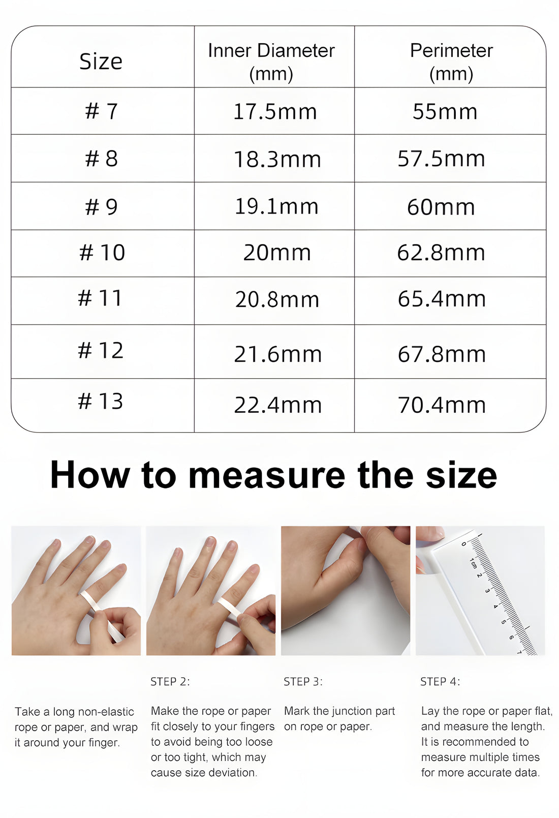 Perfect Sizing and Fit – QRing